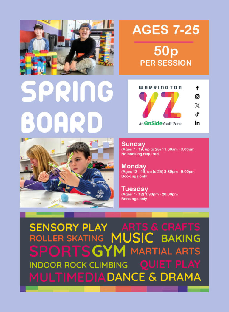 Springboard - Warrington Youth Zone