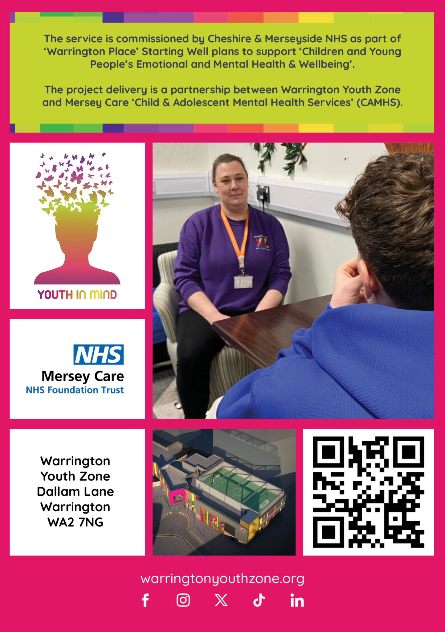 Youth In Mind - Warrington Youth Zone