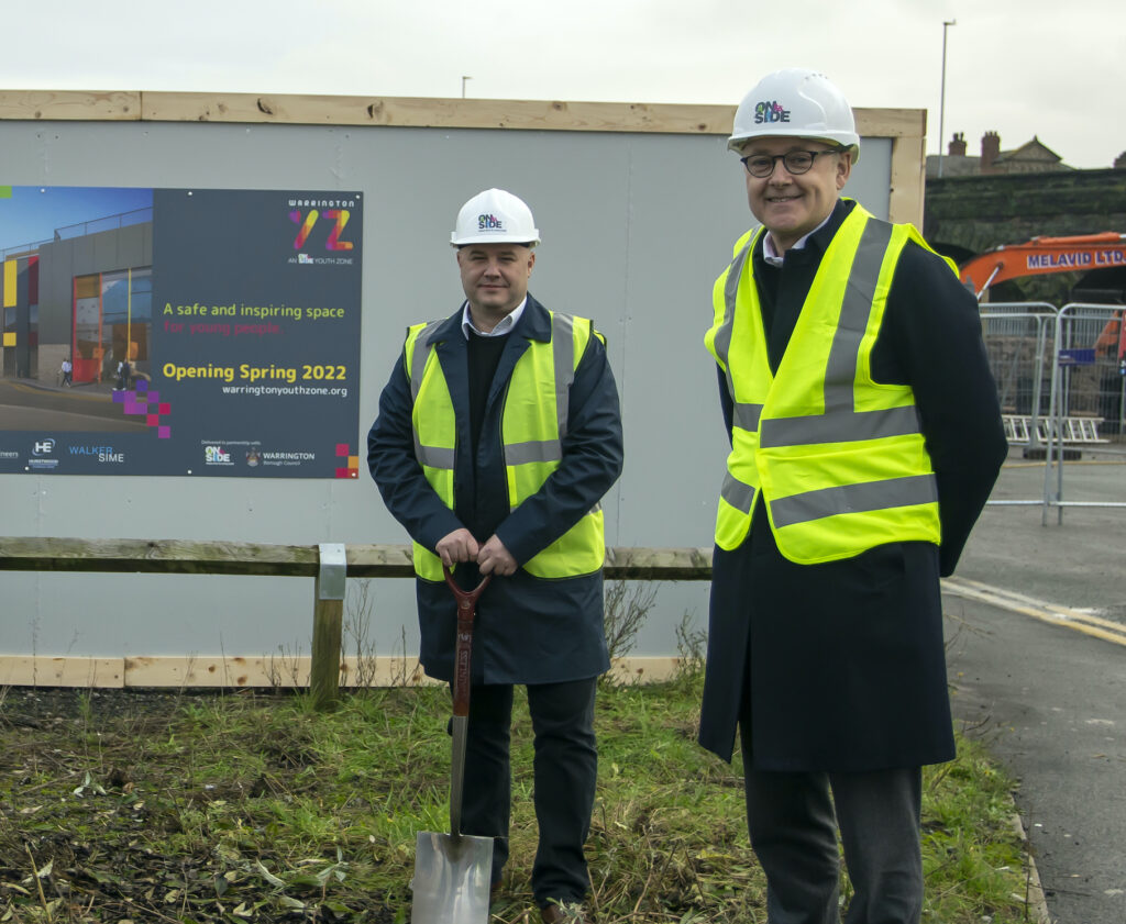 Ted Todd pledges to support Warrington Youth Zone - Warrington Youth Zone